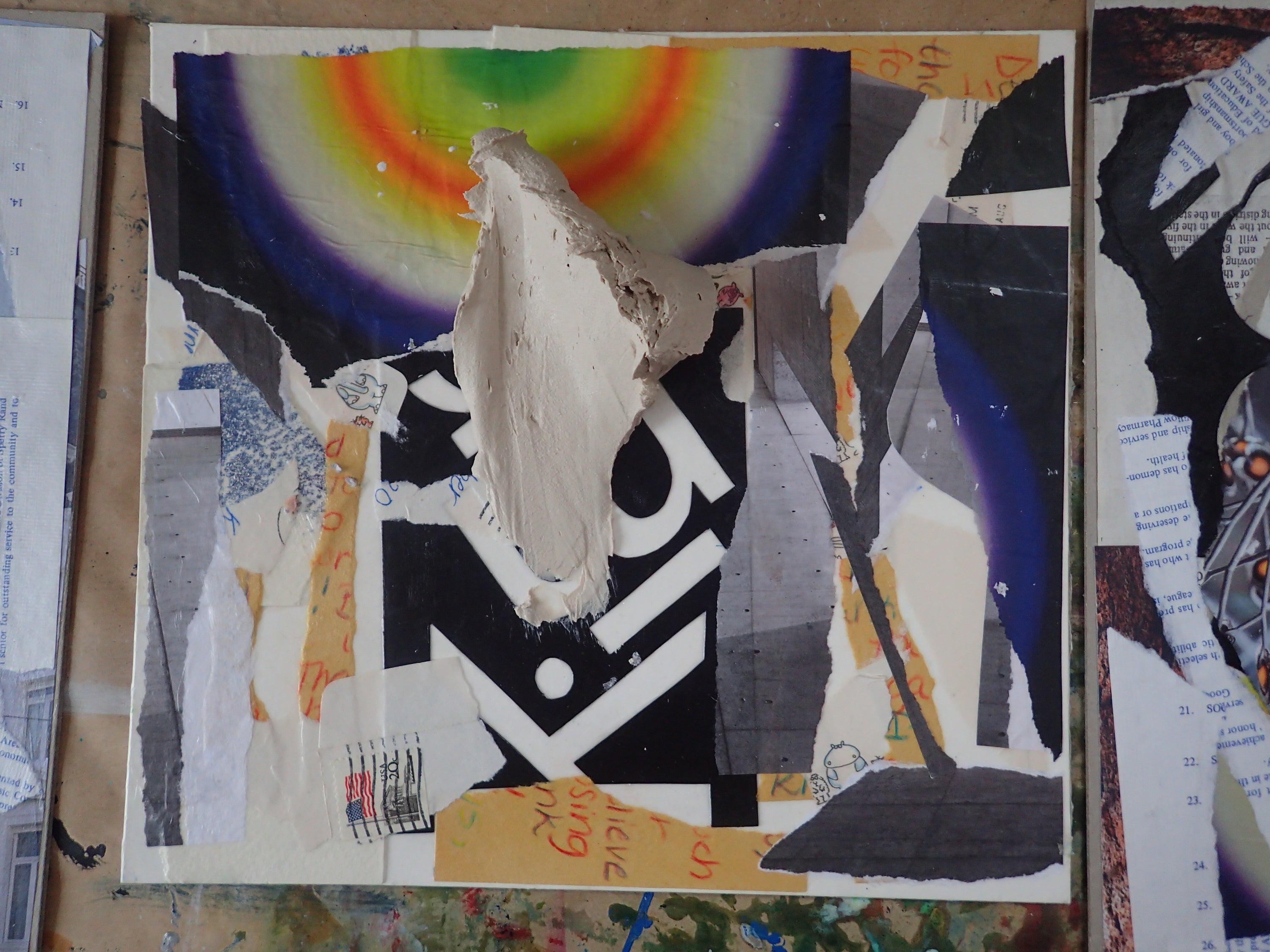 Behind the Scenes : 1st layers – Kimberli Werner Art